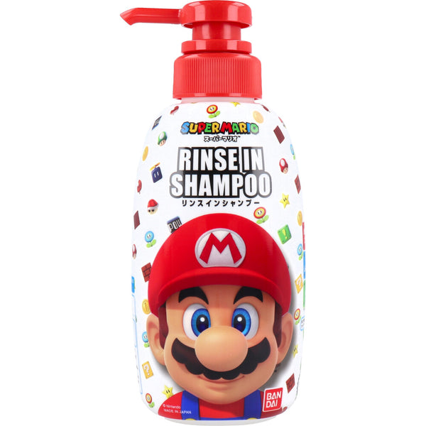 BANDAI Rinse In Shampoo Super Mario 300ml | Merry Seasons