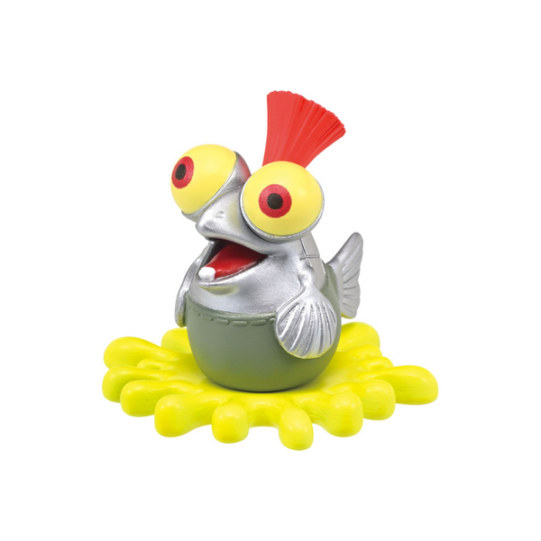 BANDAI Splatoon 3 Hero Mode Smallfry Mascot Bikkura Tamago Bath Ball ...